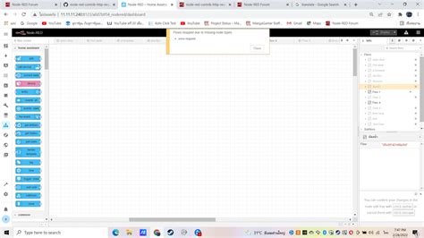 Help Me I Have Problem Flows Stopped Due To Missing Node Types General Node RED Forum