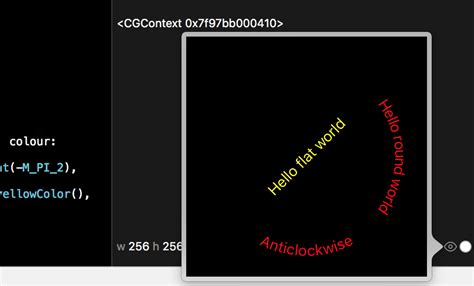 Draw Text Along Circular Path In Swift For Ios Stack Overflow