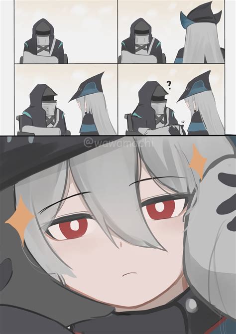 Doctor And Skadi Arknights Drawn By Wawamachi Wawamachis Danbooru