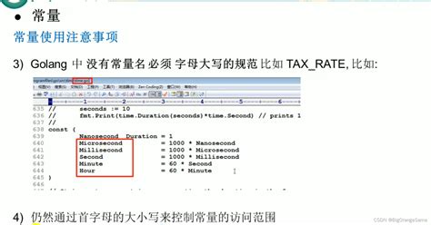go学习part20（3）常量 csdn博客