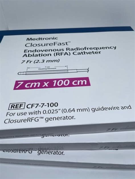 New Medtronic Cf7 7 100 Closurefast Ablation Rfa Catheter Disposables General For Sale
