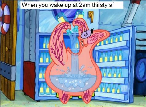 Thirsty Spongebob 