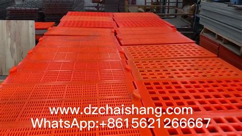 Pu Screen Sieve Pu Screen Mesh Coal Polyurethane Mining Vibrating Screen Mesh Chaishang