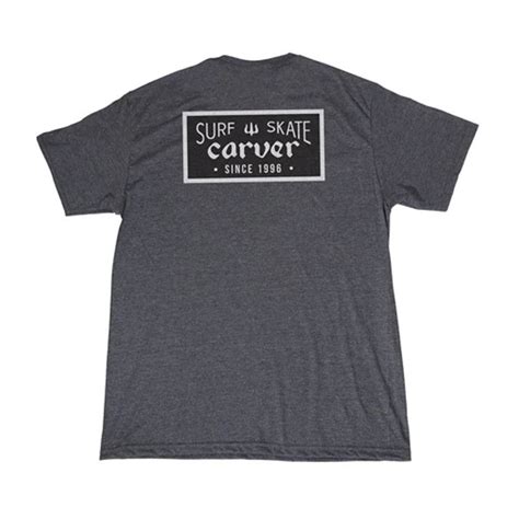 Carver Standard Issue Grey T Shirt Lastest Fashion Skateboard