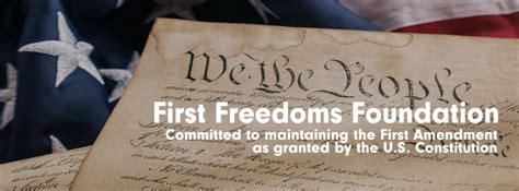First Freedoms Foundation | Washington D.C. DC