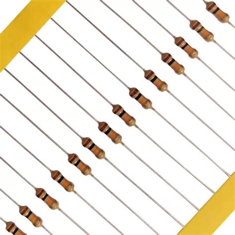 Resistor 10k Ohms 100 Unidades 14w Arduíno Prototipagem Frete Grátis