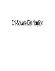 Chi Square Distribution Pdf Chi Square Distribution The Notation For The Chi Square