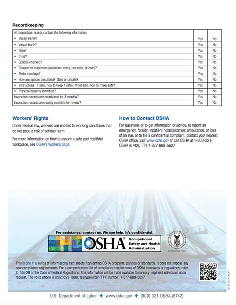 New Osha Fact Sheet Available O Access Compliance
