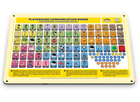 School Playground Communication Board Playground Communication Boards