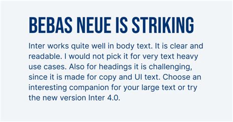 Font Pairings For Inter Pimp My Type
