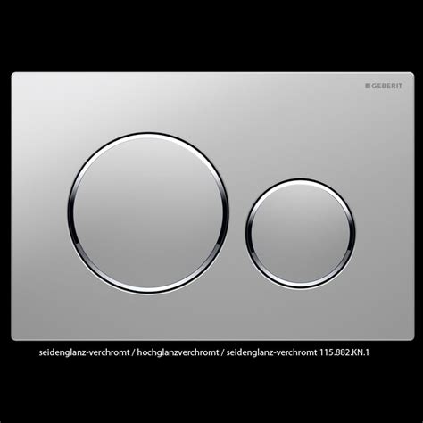 Geberit Sigma 20 Betätigungsplatte für 2-Mengen-Spülung | Für WCs ...