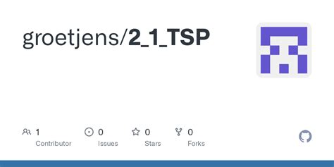 GitHub Groetjens TSP