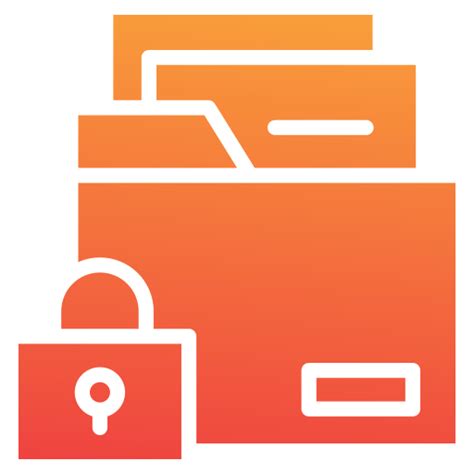 Secure Generic Gradient Fill Icon