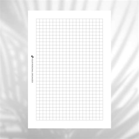 Grid Insert • Planner Insert • Your Personal Organizer