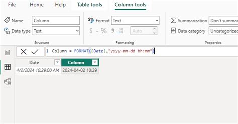 Power Bi Datetime Format Microsoft Qanda