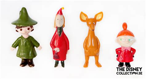 Moomin Bulls Pvc Figures