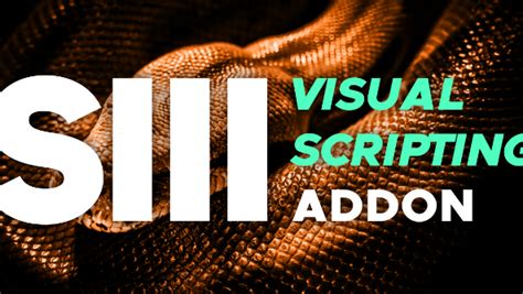 Blender 3 And 4 Serpens Visual Scripting V3 3 2 Crack 2023 Download