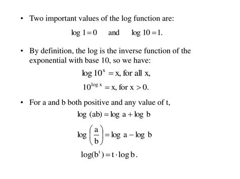PPT Common Logarithms PowerPoint Presentation Free Download ID 243756