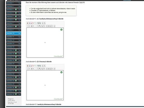 Solved Draw The Structure Of The Following Three Isomeric