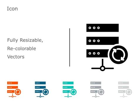 Data Icon 09 PowerPoint Template