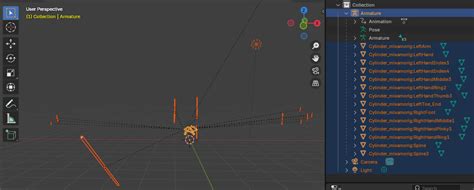 Add Mesh To Each Bone For Mixamo Armature FBX Animation Python Support Blender Artists Community