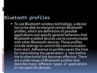 Bluetooth PPTX Computer Peripherals Computing