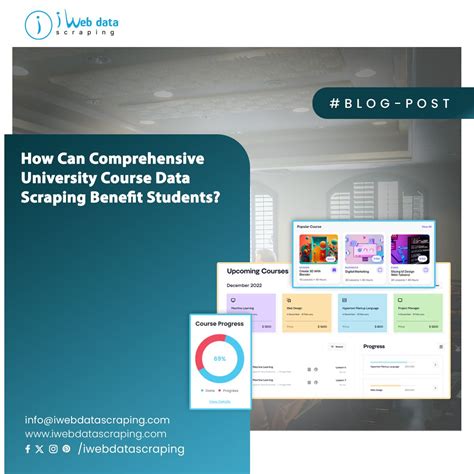 Comprehensive University Course Data Scraping Iweb Data Scraping