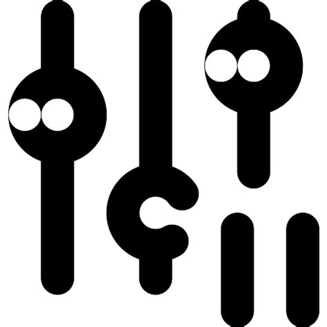 Adjustments Pause Icon Svg Png Free Download