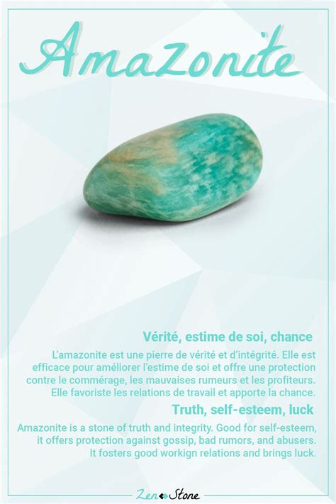Amazonite Signification Propriétés Et Vertus Artofit