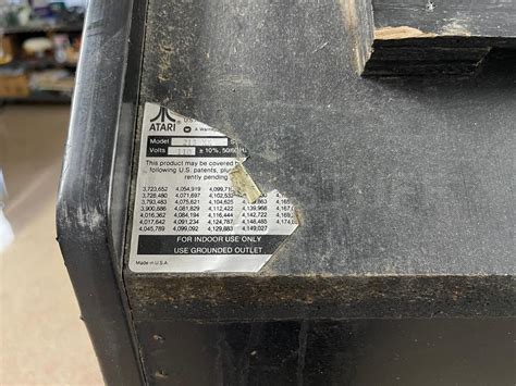 1979 atari asteroids upright arcade machine coin op stuff