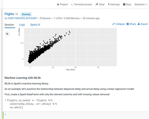 Github Galantehcdsw Flight Analytics Cloudera Data Science Workbench Cdsw Tutorial Sample
