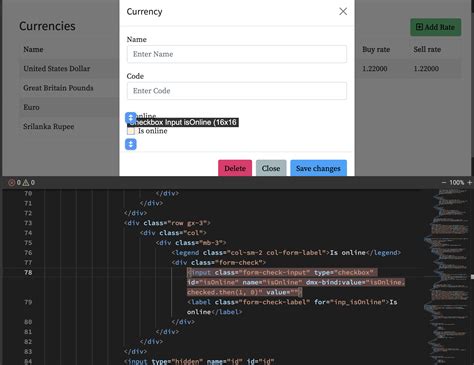 checkbox value not set on update form need help wappler community