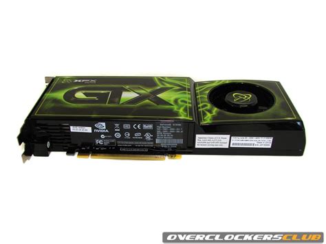 Closer Look The Video Card XFX GTX260 XXX SLI Review Page 2 Overclockers Club