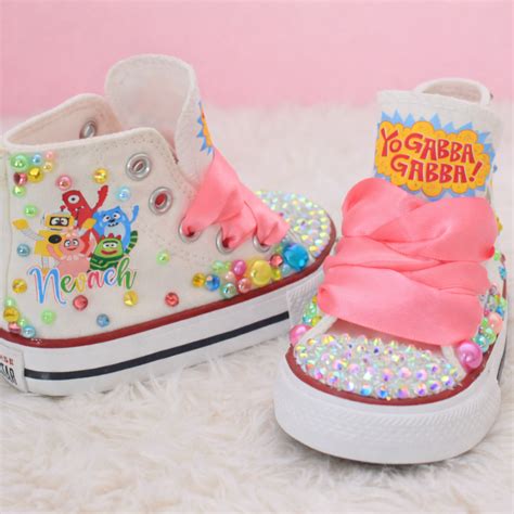 Yo Gabba Gabba Shoes Yo Gabba Gabba Bling Converse Girls Yo Gabba Gab