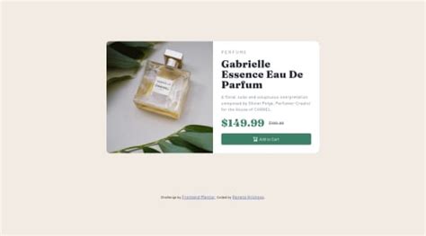 Frontend Mentor Product Preview Card Component Main Coding Challenge Solution