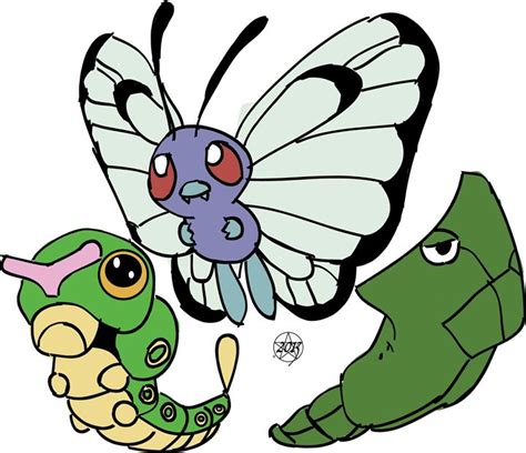 Caterpie Evolution