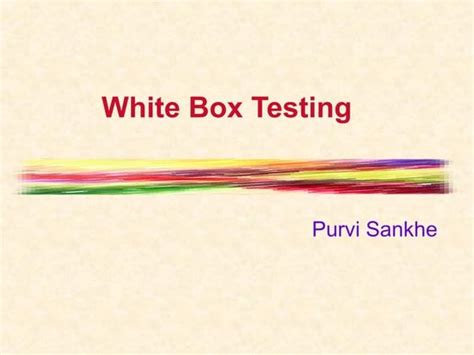 Basis Path Testing Ppt