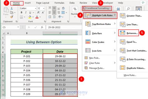 Excel Conditional Formatting For Date Within Months Methods