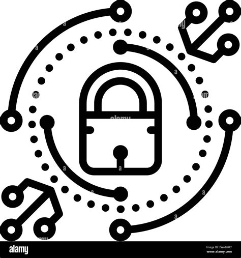 Icon For Secure Connectionsecure Stock Vector Image And Art Alamy