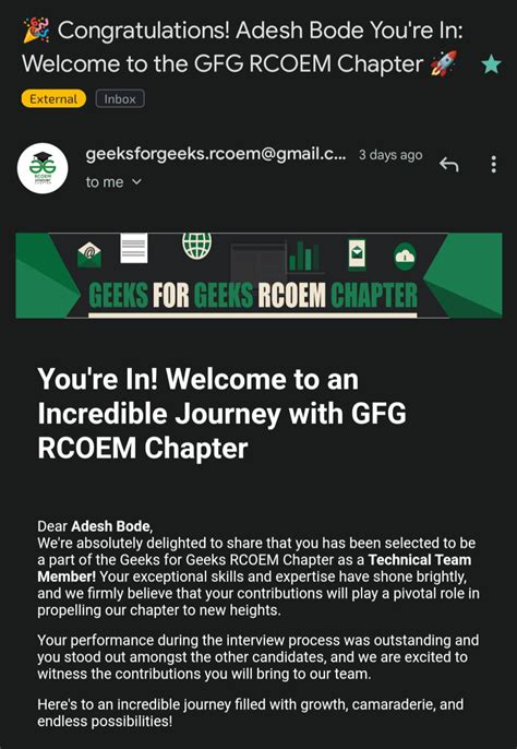 Adesh Bode On Linkedin Gfg Gfgrcoemchapter Geeksforgeeks