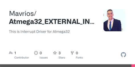 Github Mavriosatmega32externalinterrupt This Is Interrupt Driver