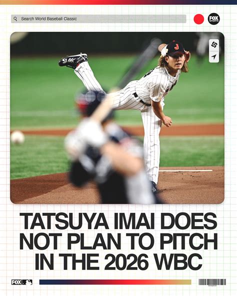 Mlb Tatsuya Imai Told Reporters That He Does Not Plan On Pitching In