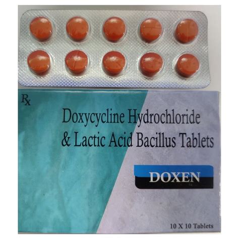 Doxen Tablets Doxy Tablets डकससइकलन टबलट Xeno Life Science Private Limited Chennai