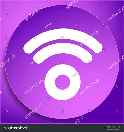 Cordless Wireless Connection Wifi Signal Symbol Stock Vector Royalty Free