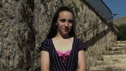 French Porn Casting For The Shy Teen Amandine