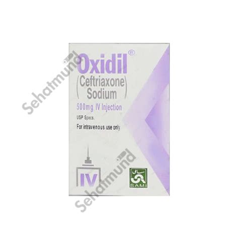 Oxidil Iv Injection250mg Sehatmund Online Medicine