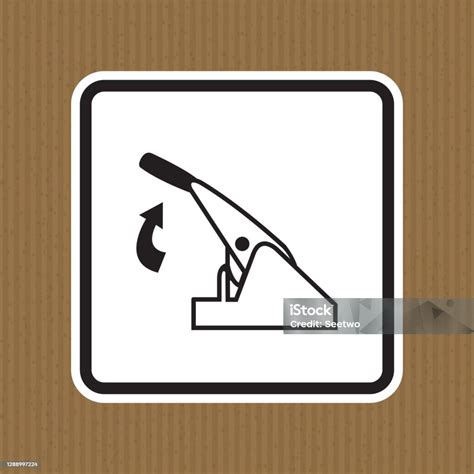 풀 주차 브레이크 기호 기호 흰색 배경에 격리 벡터 일러스트 Eps10 브레이크에 대한 스톡 벡터 아트 및 기타 이미지