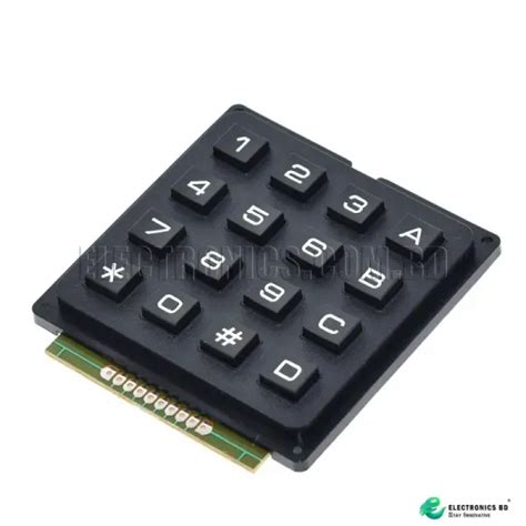 4x4 Matrix Array 16 Keys Switch Keypad Module For Arduino Latest