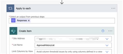solved logging a response from an approval flow to a shar power