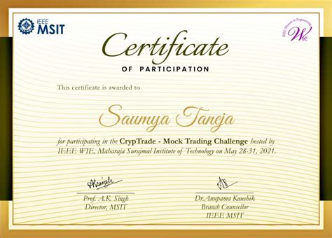 Saumya Taneja On Linkedin Event Thankyou Experience Events Like Crypto Ieee Wie Ieeewie